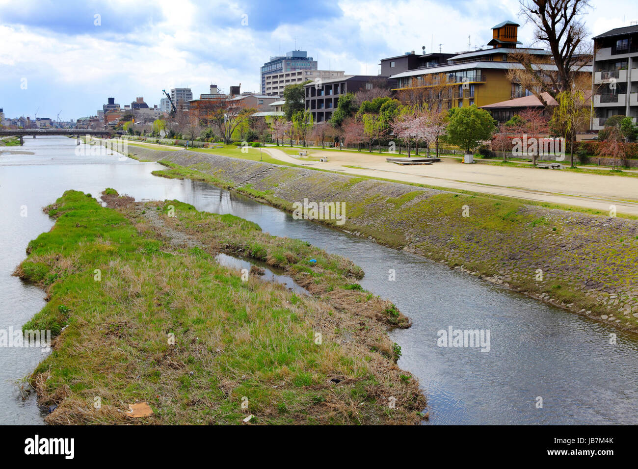 Kamo river in Kyoto Stock Photo - Alamy