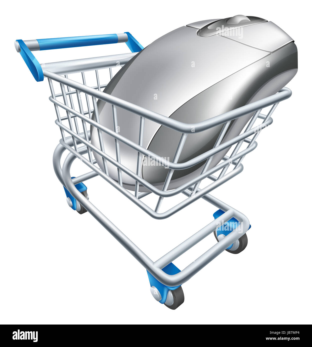 Shopping trolly icon vector hi-res stock photography and images - Alamy