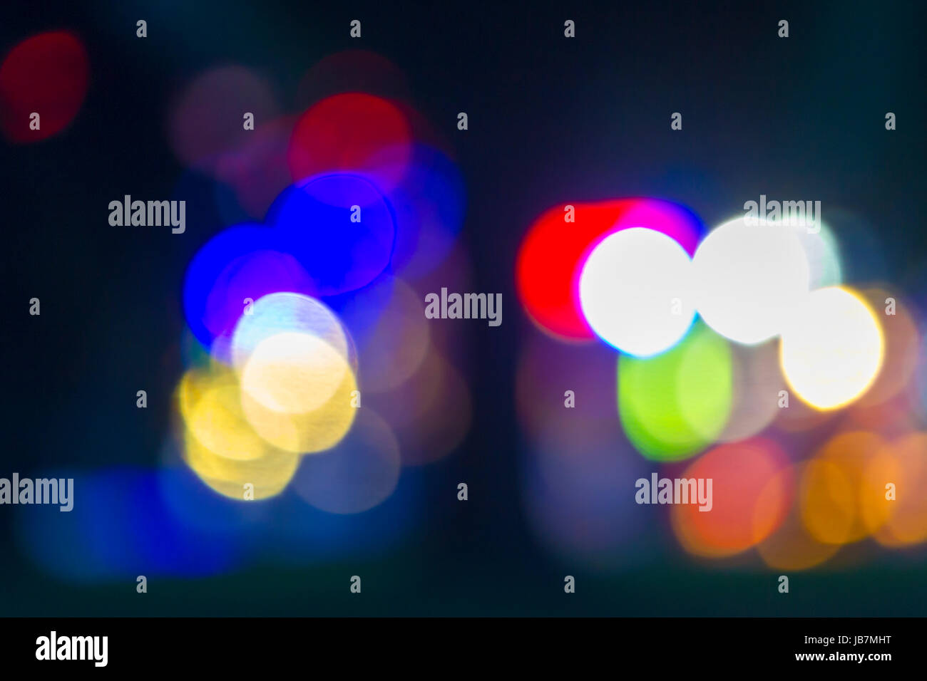 Blur coloured lights night hi-res stock photography and images - Alamy