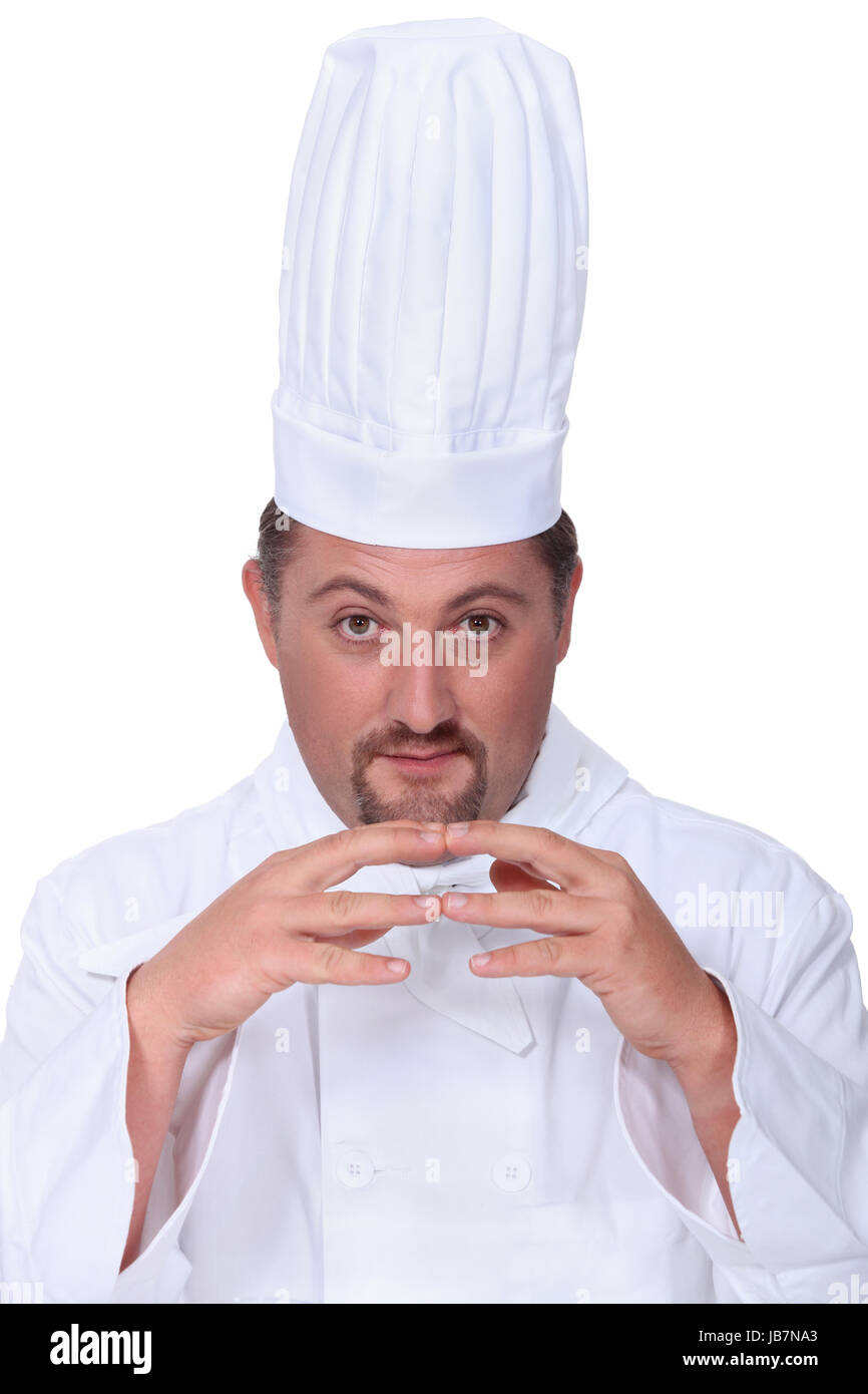 Portrait of male chef Stock Photo - Alamy