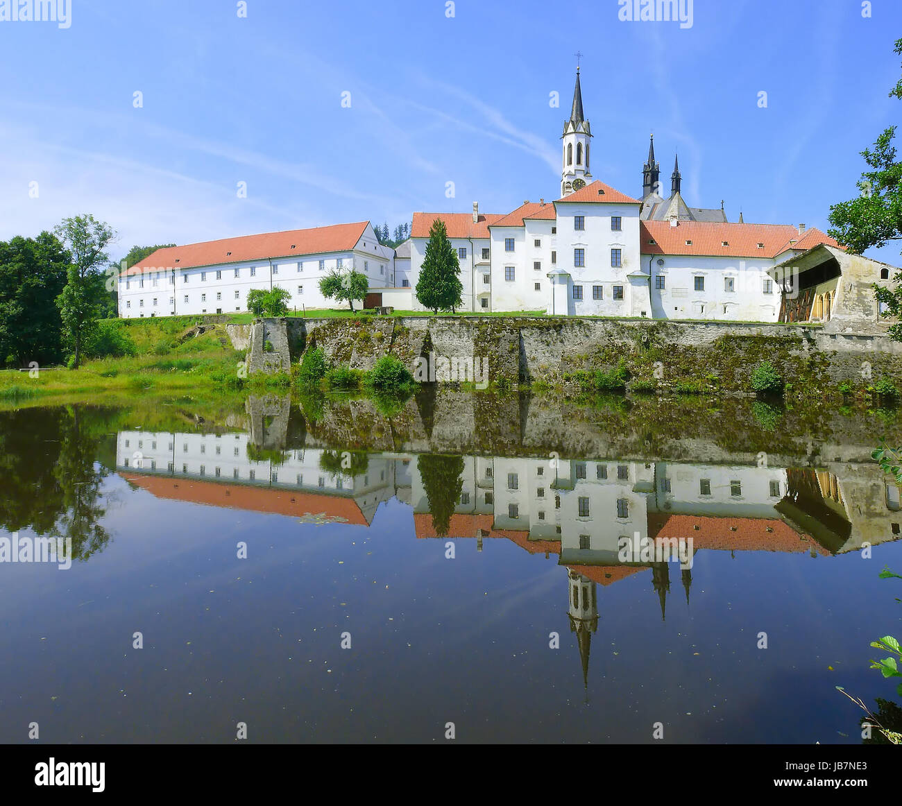 South Bohemian cistercian monastery Stock Photo - Alamy