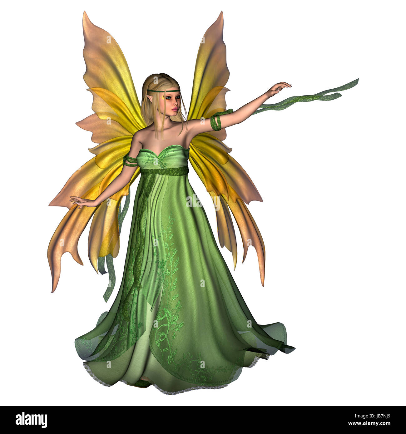 Beautiful Fairy Queen Beauty Fairy Queen Or Princess Royalty Free