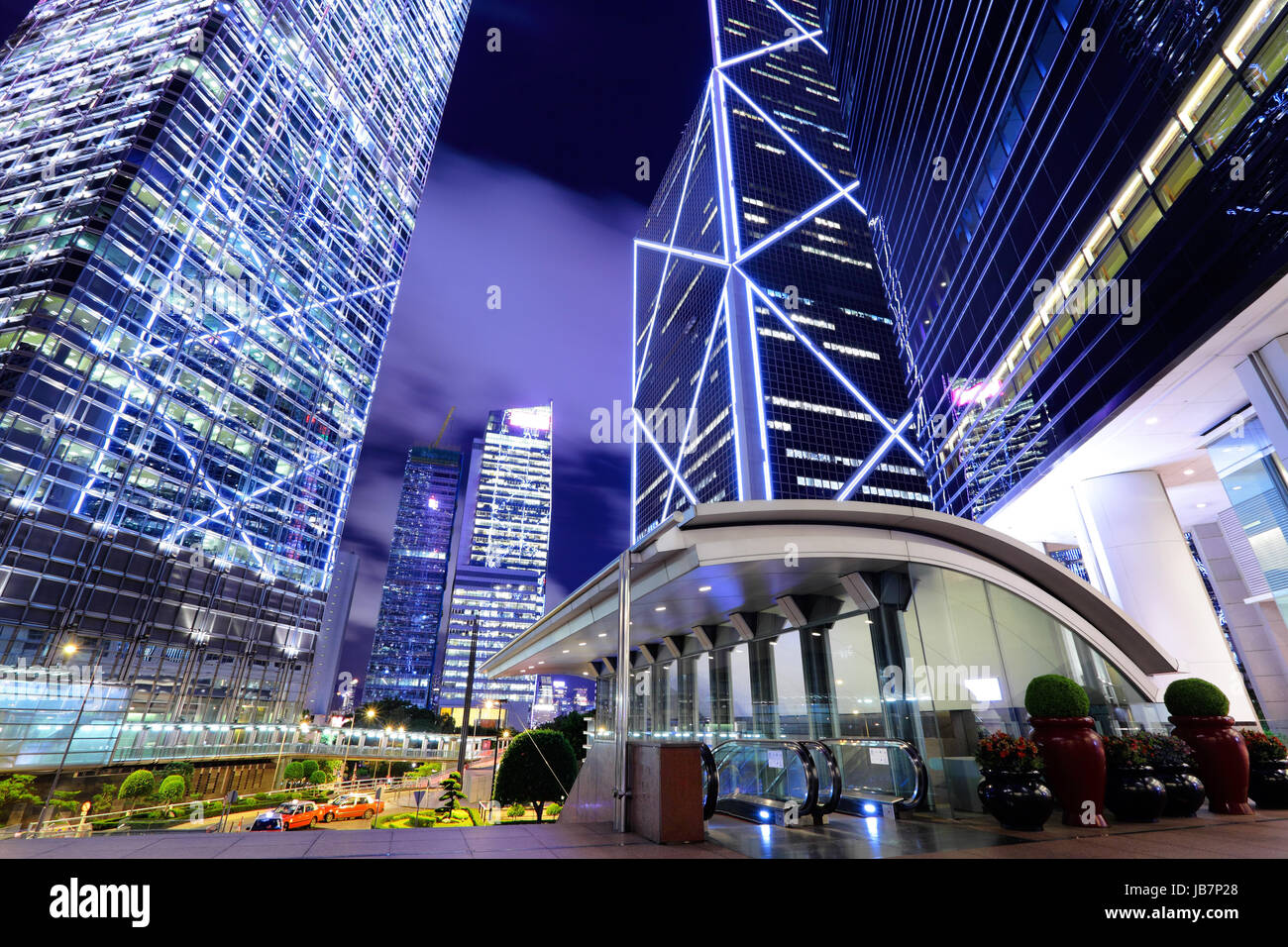 Hong Kong modern building Stock Photo - Alamy