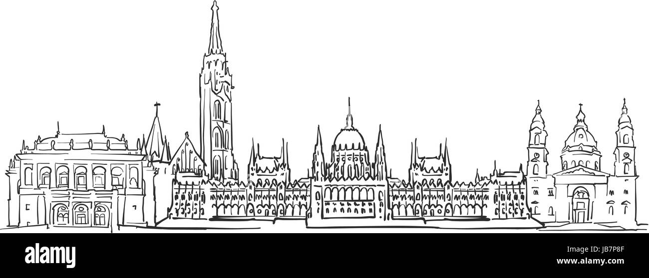 Budapest hungary Stock Vector Images - Alamy