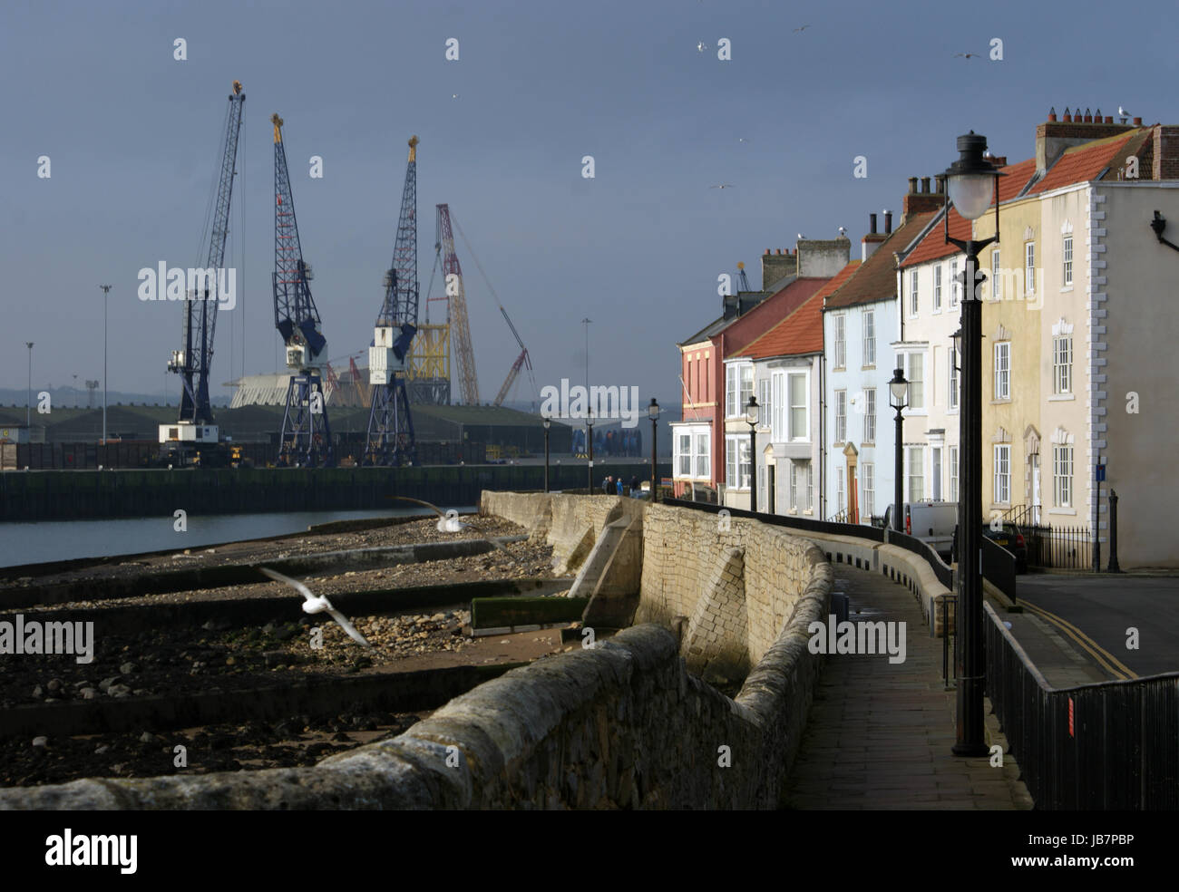 Hartlepool historic town wall hi-res stock photography and images - Alamy