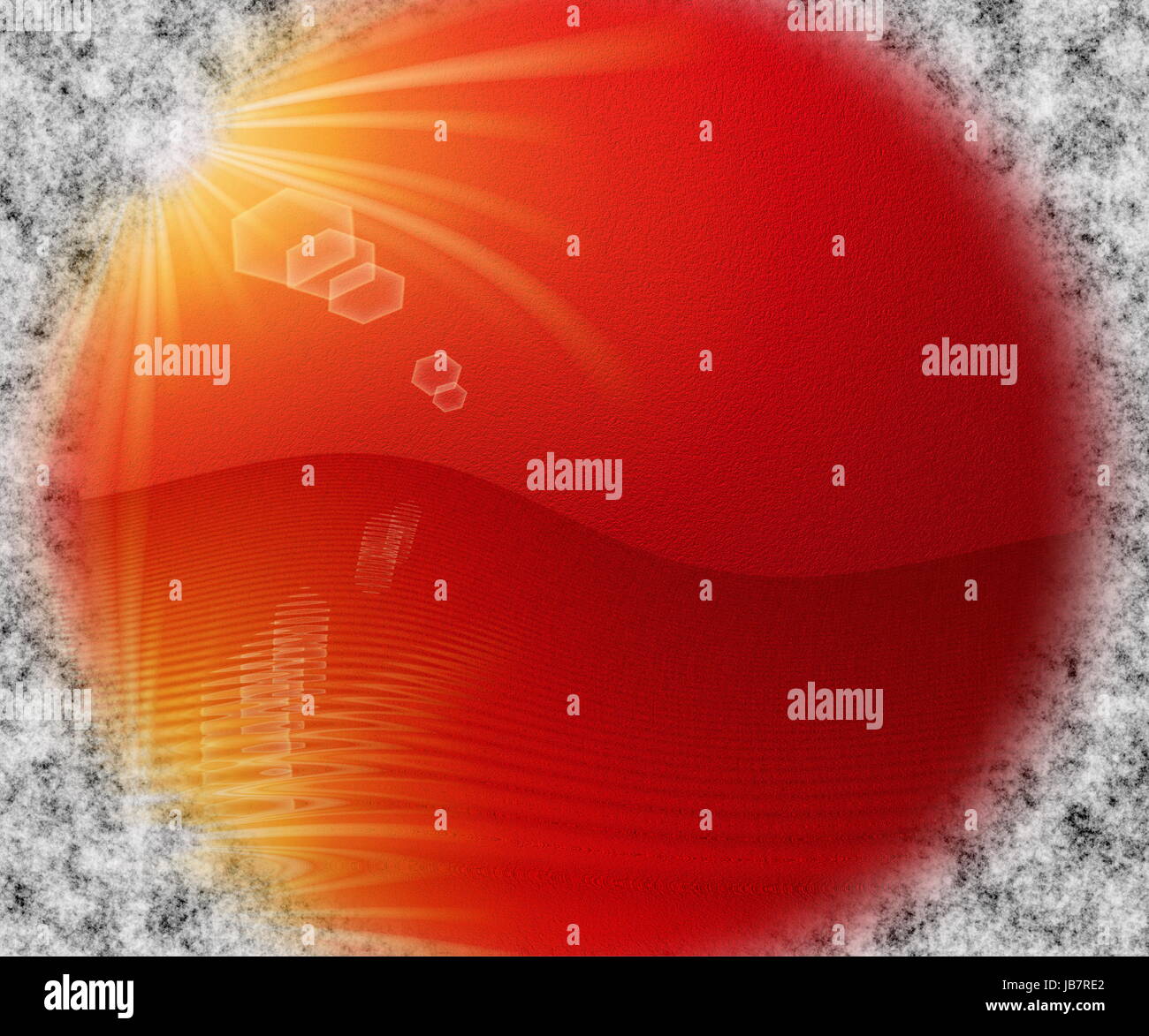 round colored shape in circular abstract illustration Stock Photo - Alamy