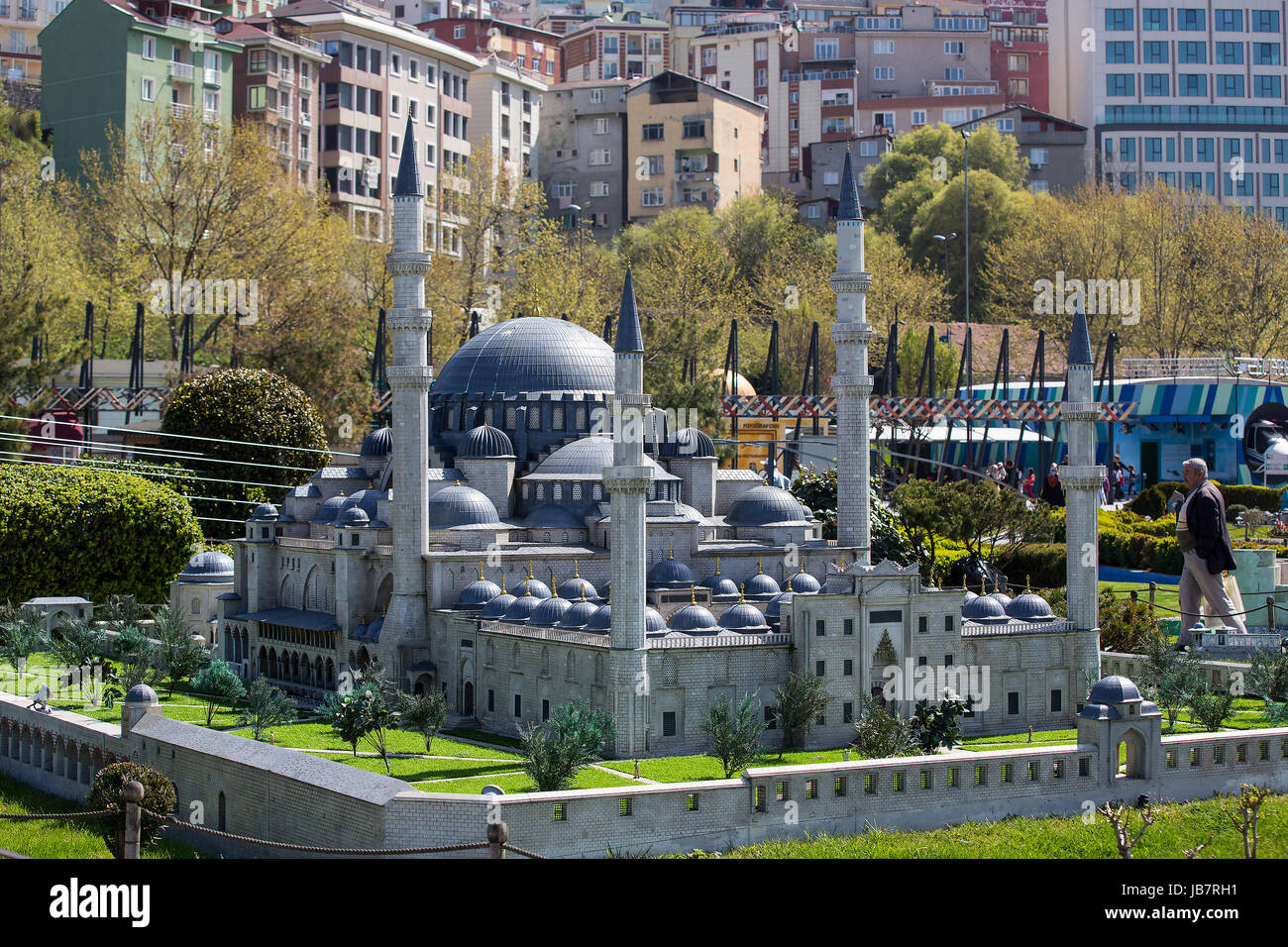 ISTANBUL, TURKEY - 4 APRIL, 2016: Miniaturk in Istanbul, Turkey ...