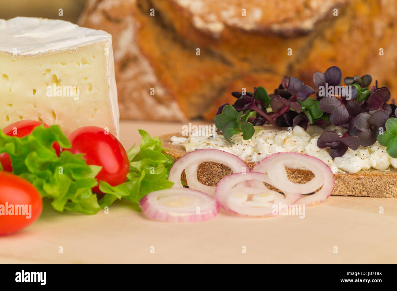 snack still life Stock Photo - Alamy