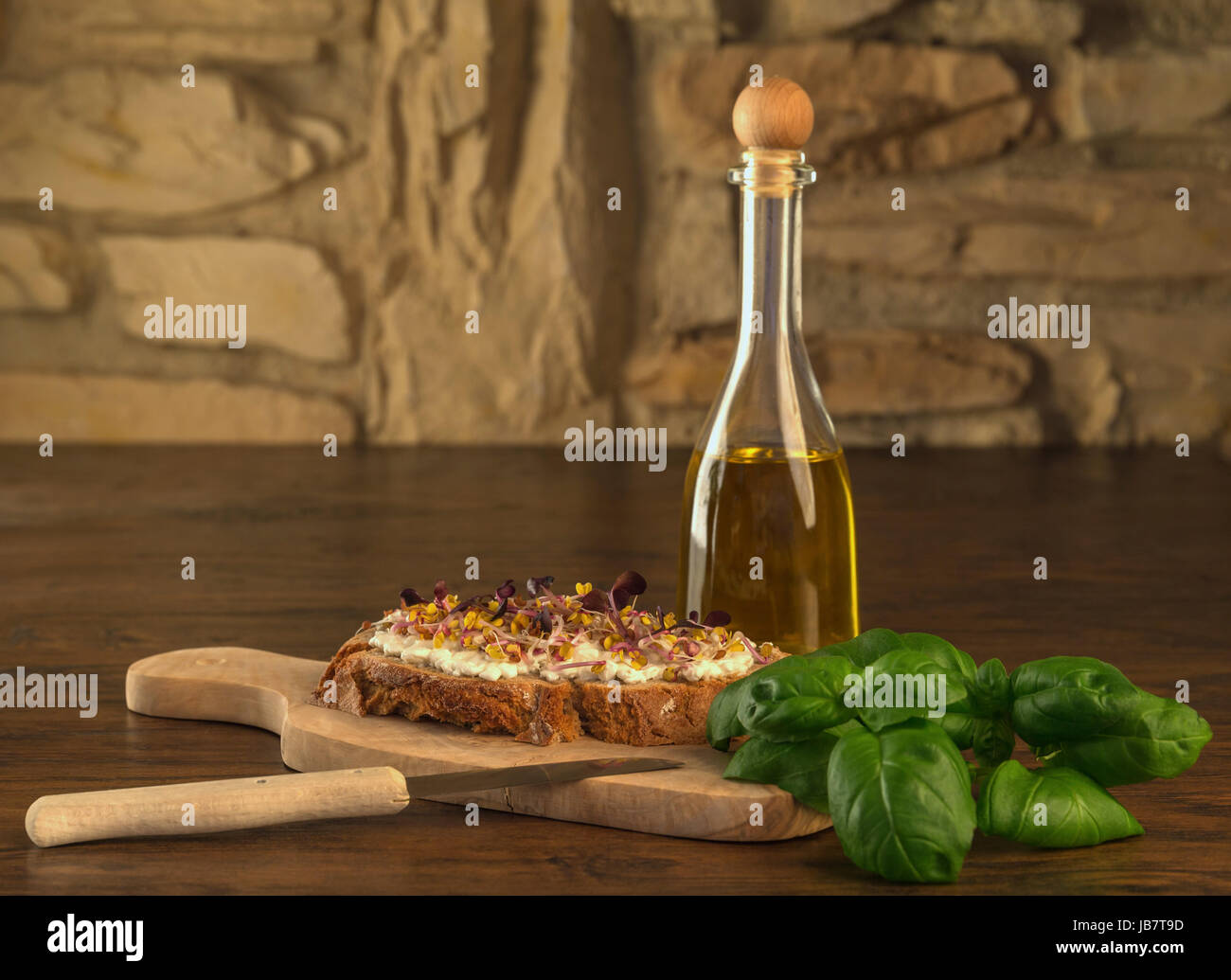 snack still life Stock Photo - Alamy
