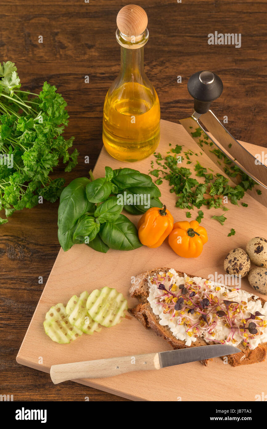 snack still life Stock Photo - Alamy