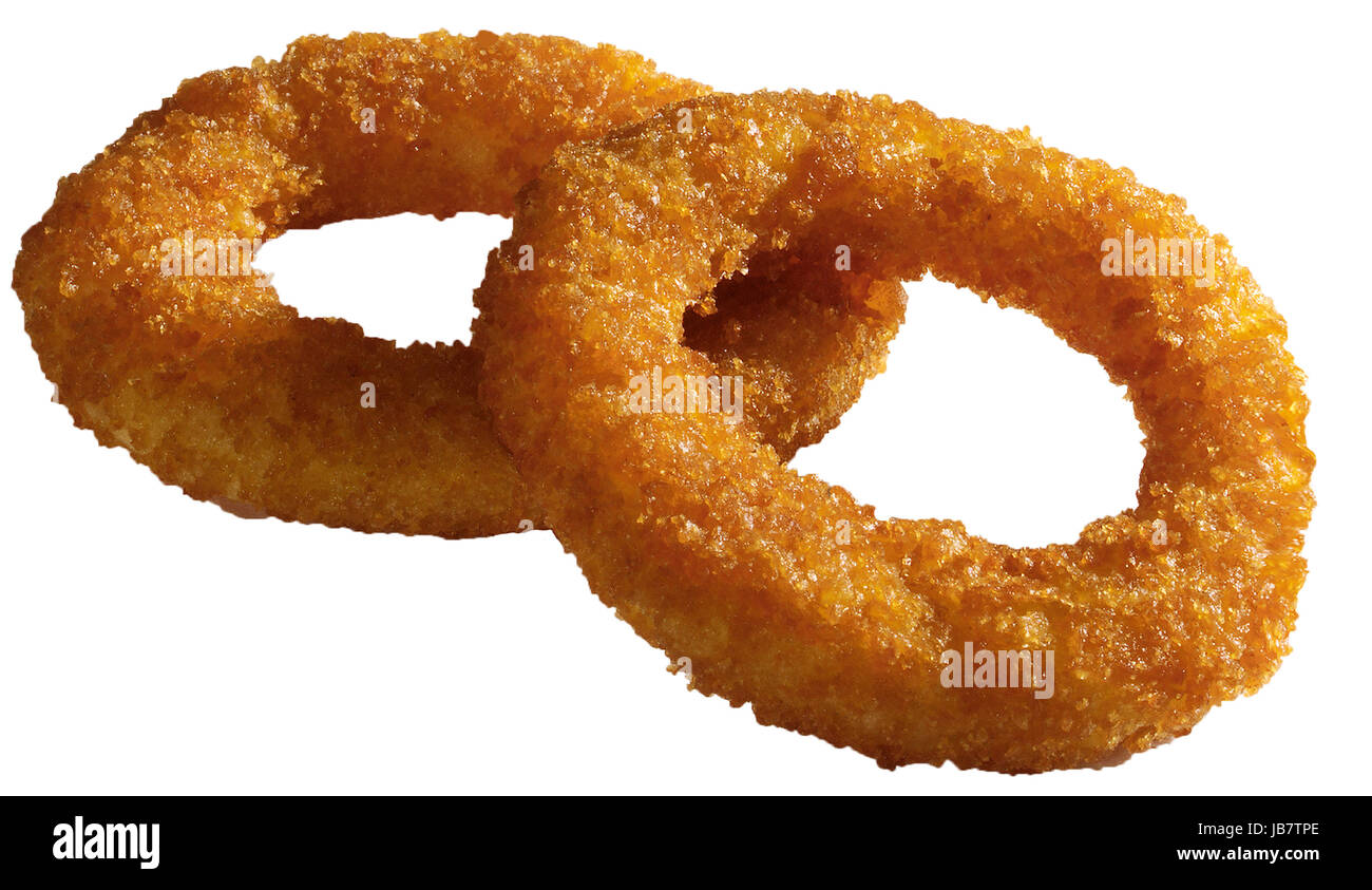 Fast food deep fried battered onion rings Cut Out Stock Images ...