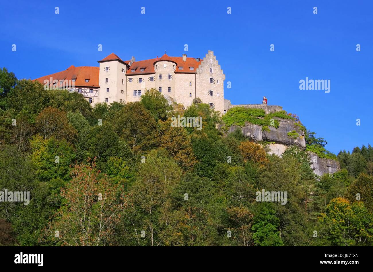Burg Rabenstein - castle Rabenstein 01 Stock Photo - Alamy
