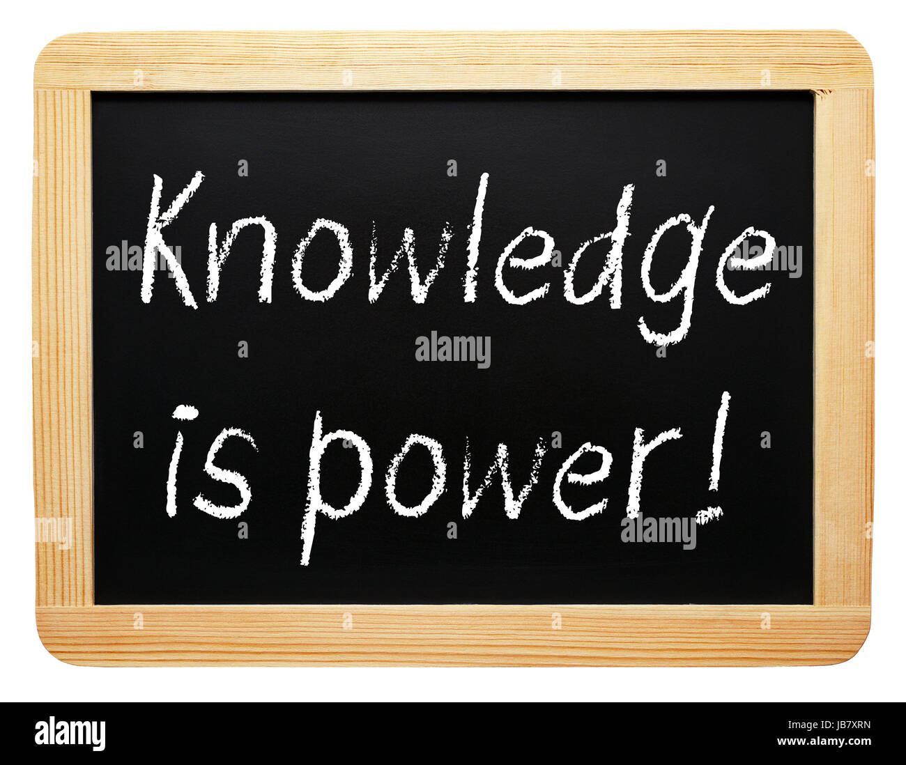 Knowledge is power ! Stock Photo - Alamy