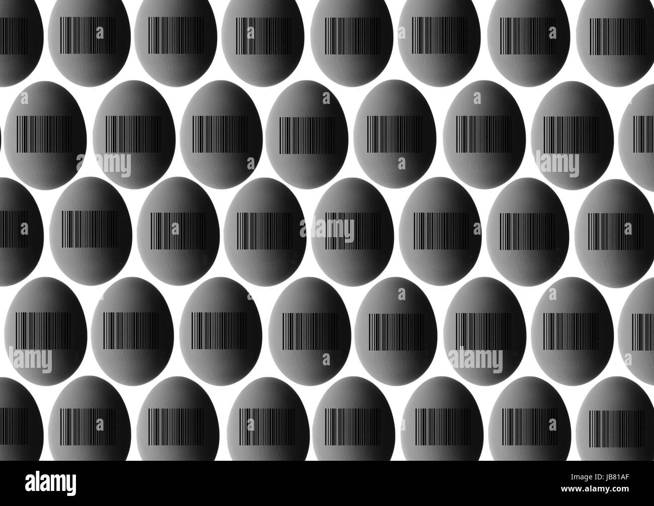 Egg barcode hi-res stock photography and images - Alamy