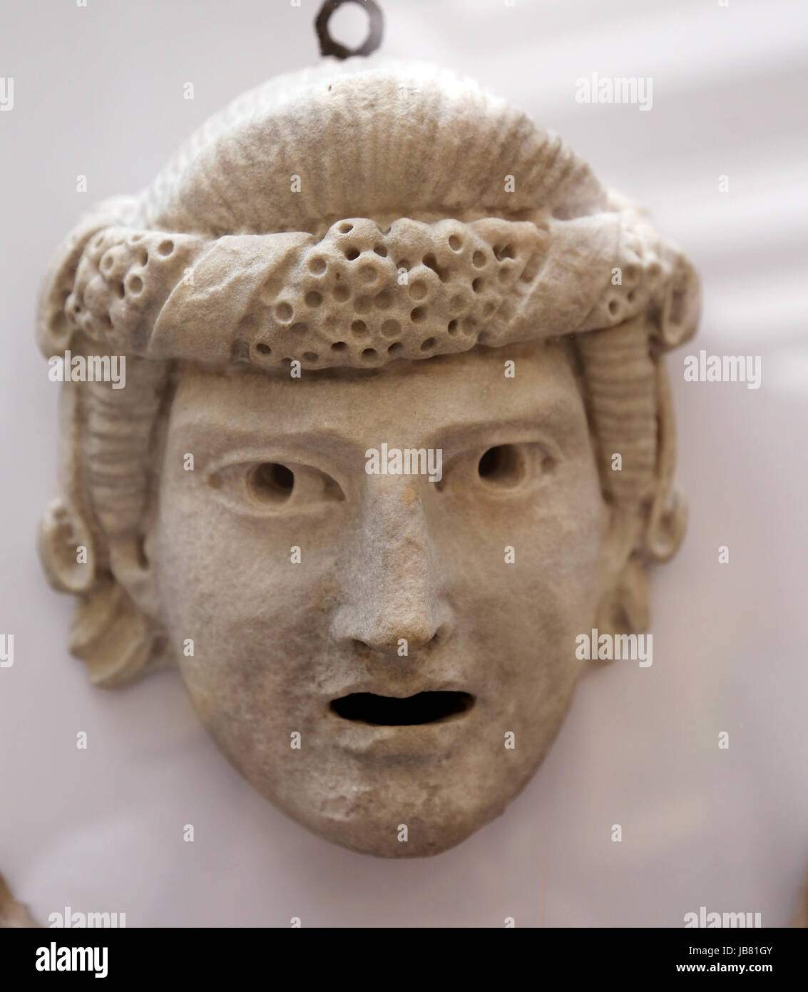 Roman mask theatre mask hi-res stock photography and images - Alamy