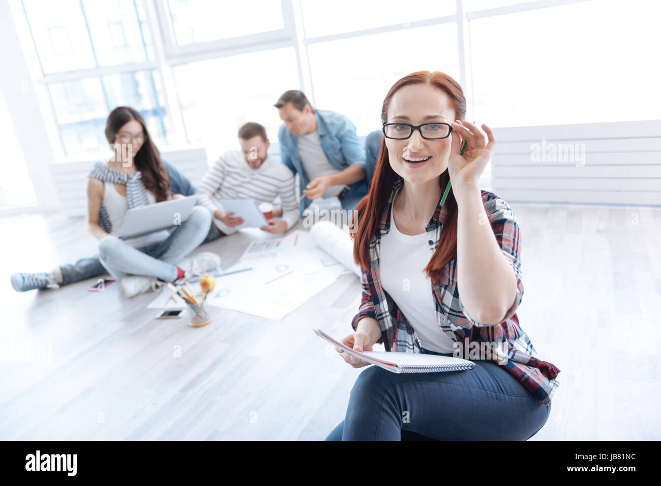 Smart team hi-res stock photography and images - Alamy