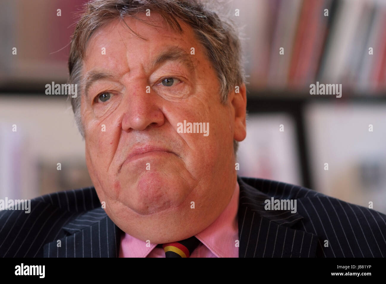 Fashion designer George Davies in his office/studio Stock Photo - Alamy