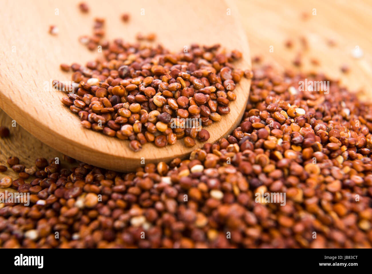 Red Quinoa grain Stock Photo - Alamy