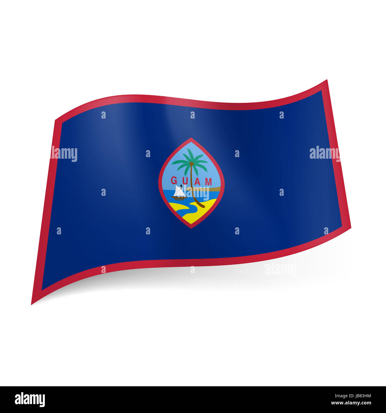 Guam seal flag hi-res stock photography and images - Alamy