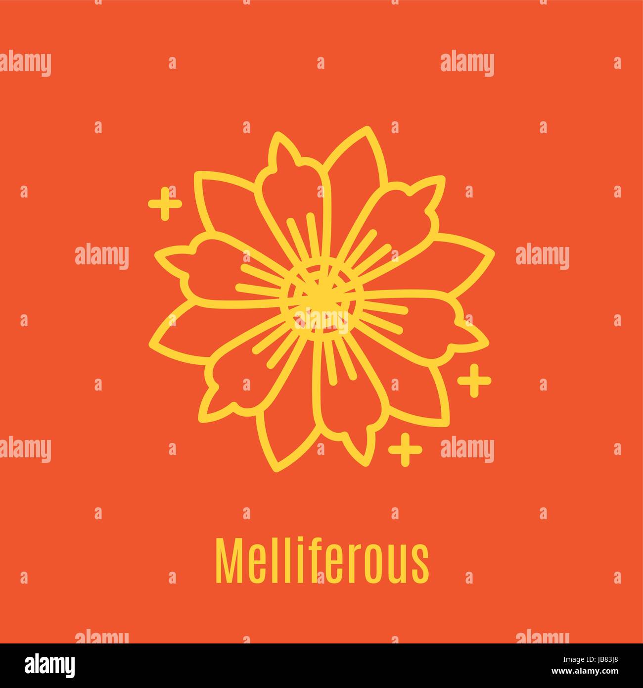 Melliferous Stock Vector Images - Alamy