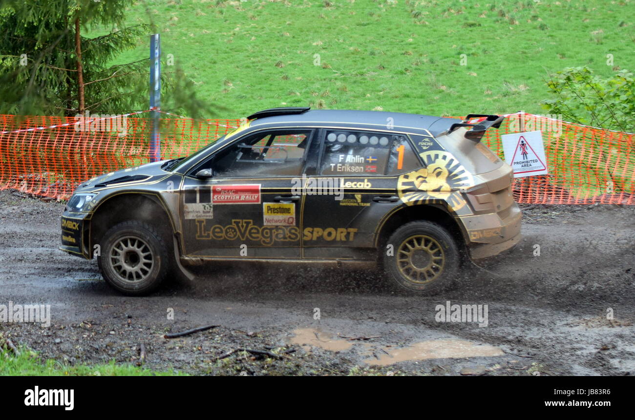 RSAC Scottish Rally Stock Photo - Alamy
