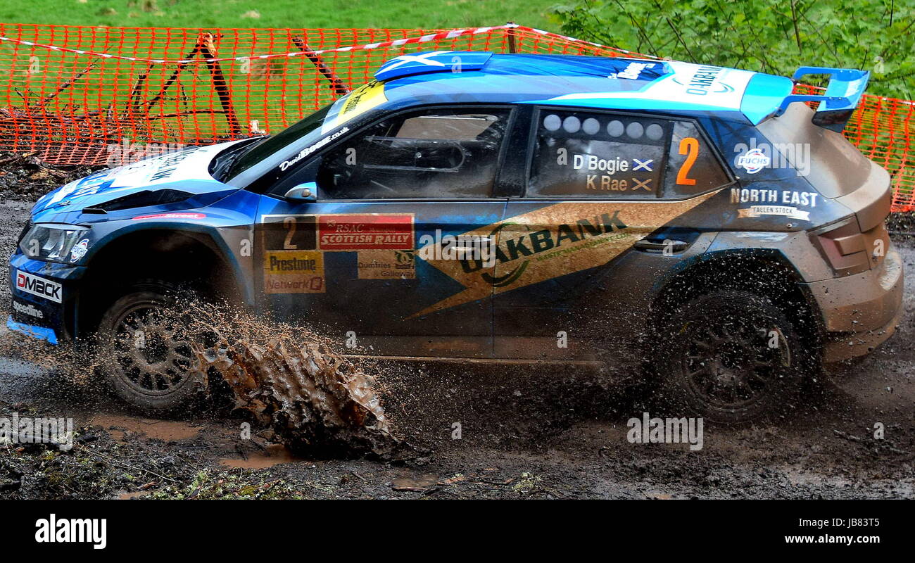 RSAC Scottish Rally Stock Photo - Alamy