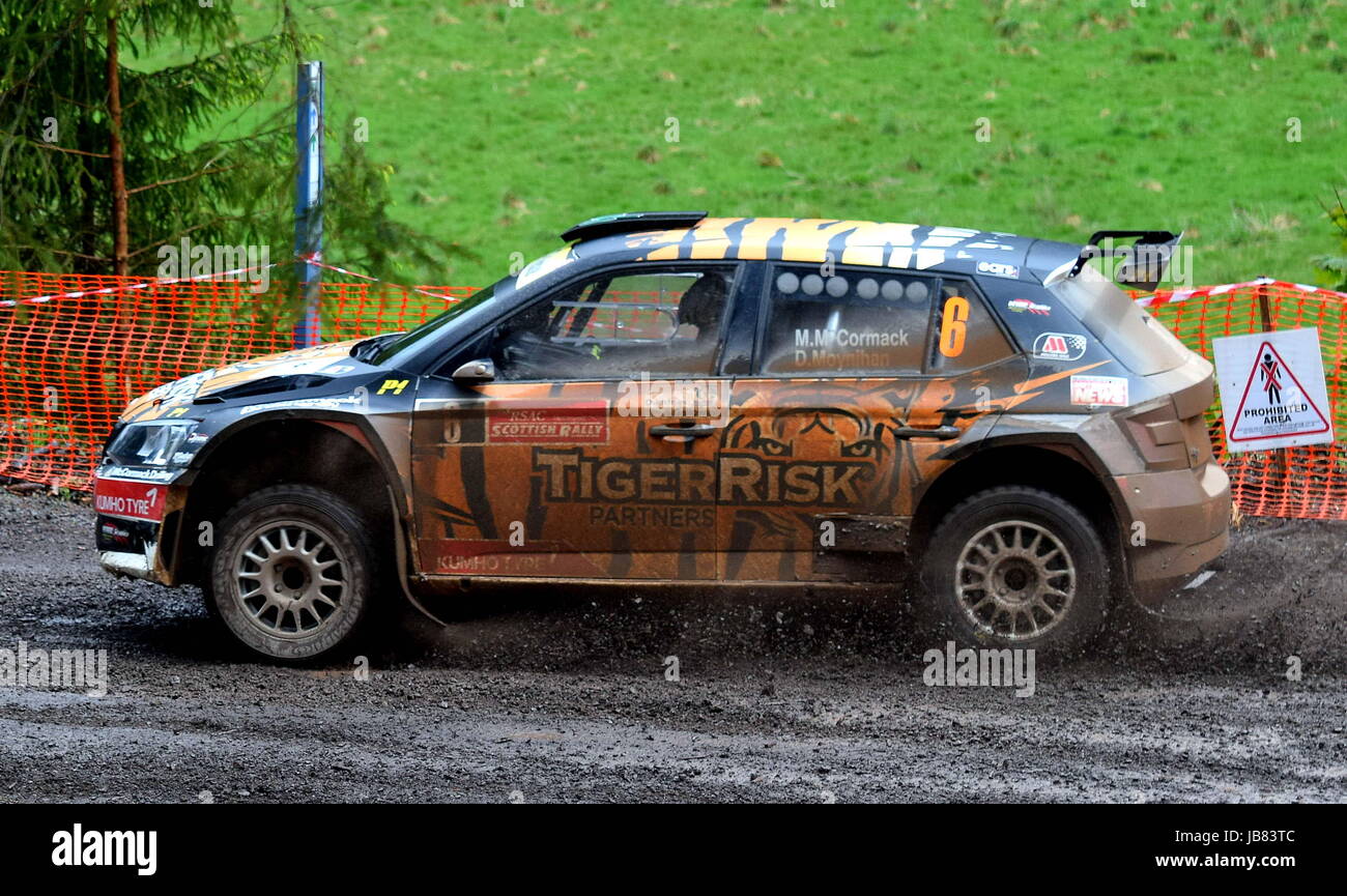 RSAC Scottish Rally Stock Photo - Alamy