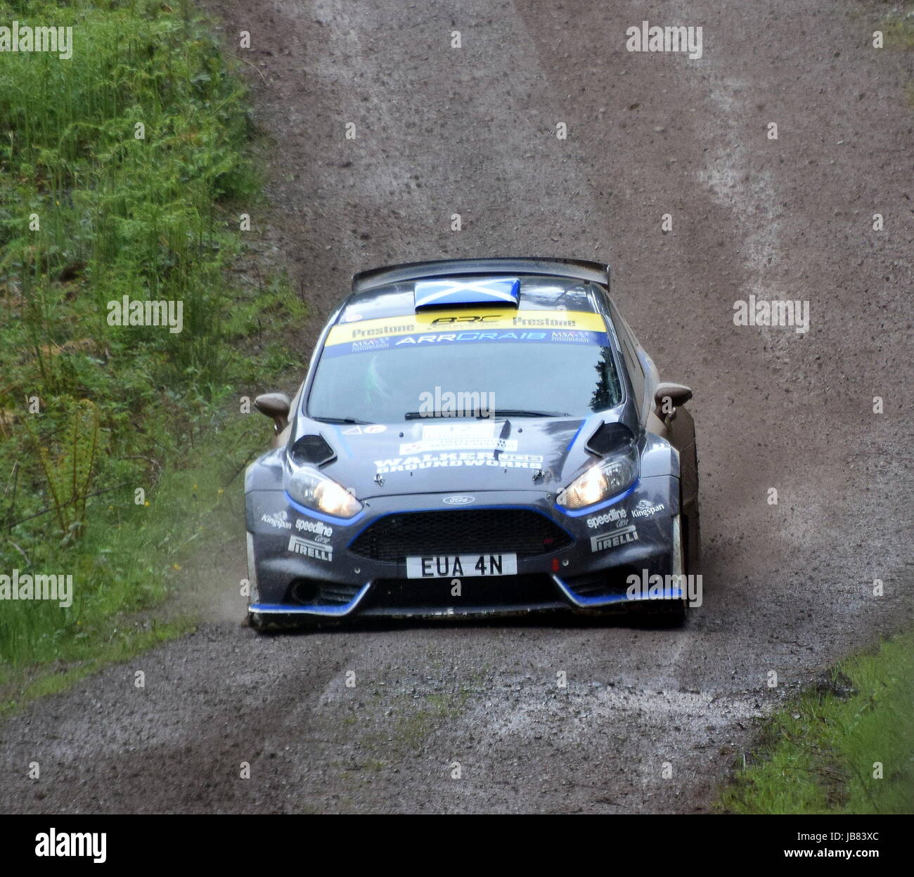 RSAC Scottish Rally Stock Photo - Alamy