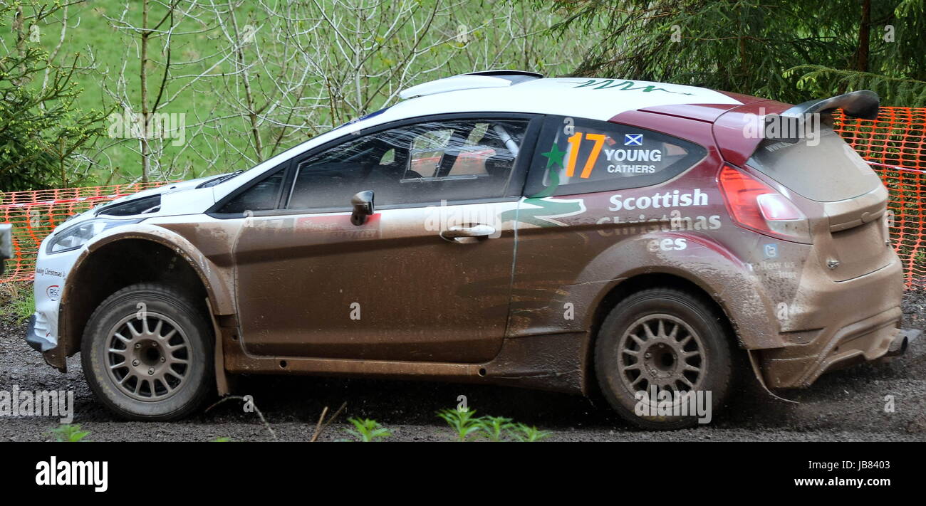 RSAC Scottish Rally Stock Photo - Alamy