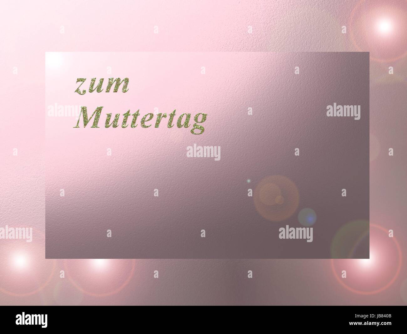 in German letters, all love for mothers day Stock Photo - Alamy