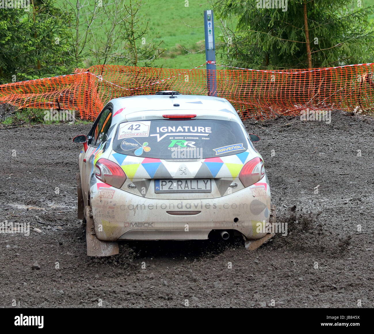 RSAC Scottish Rally Stock Photo - Alamy