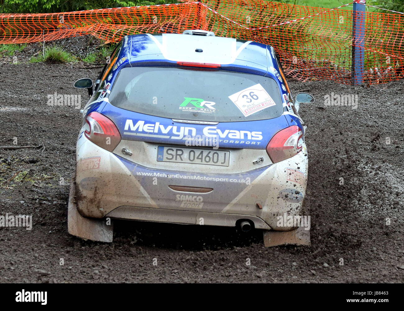 RSAC Scottish Rally Stock Photo - Alamy