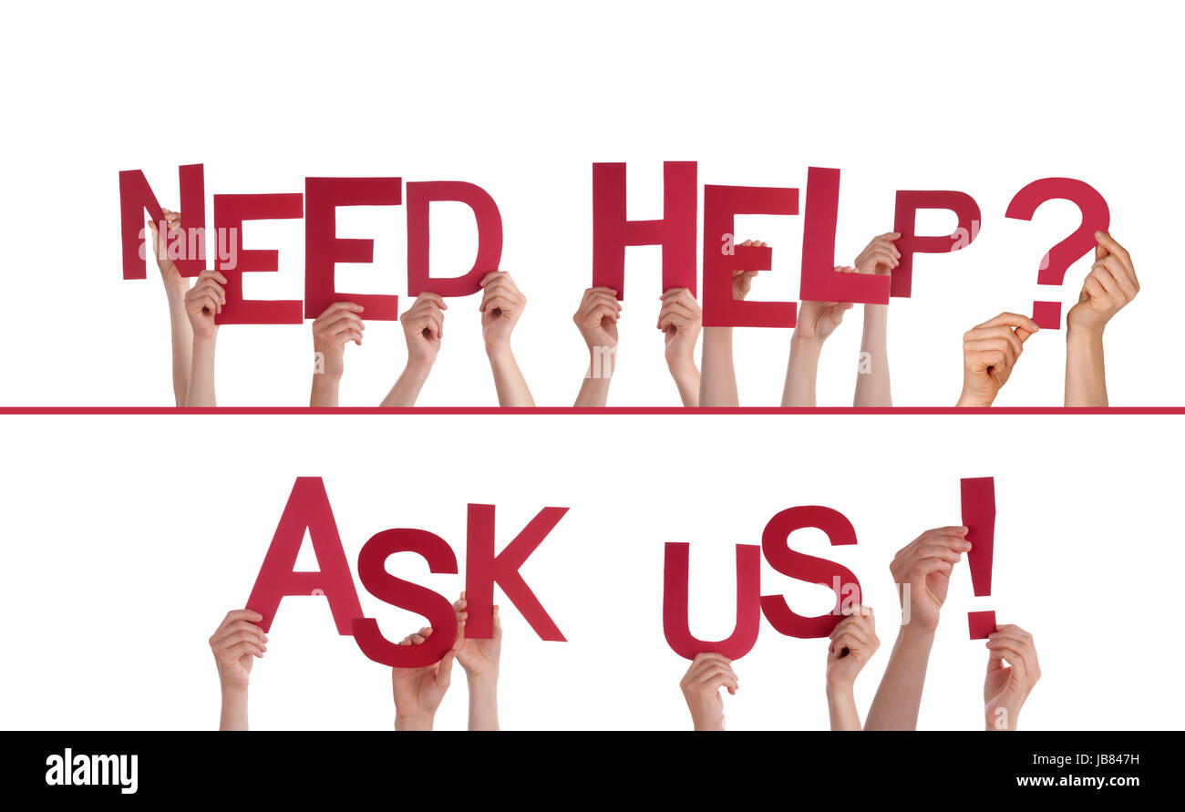 Asking need Cut Out Stock Images & Pictures - Alamy