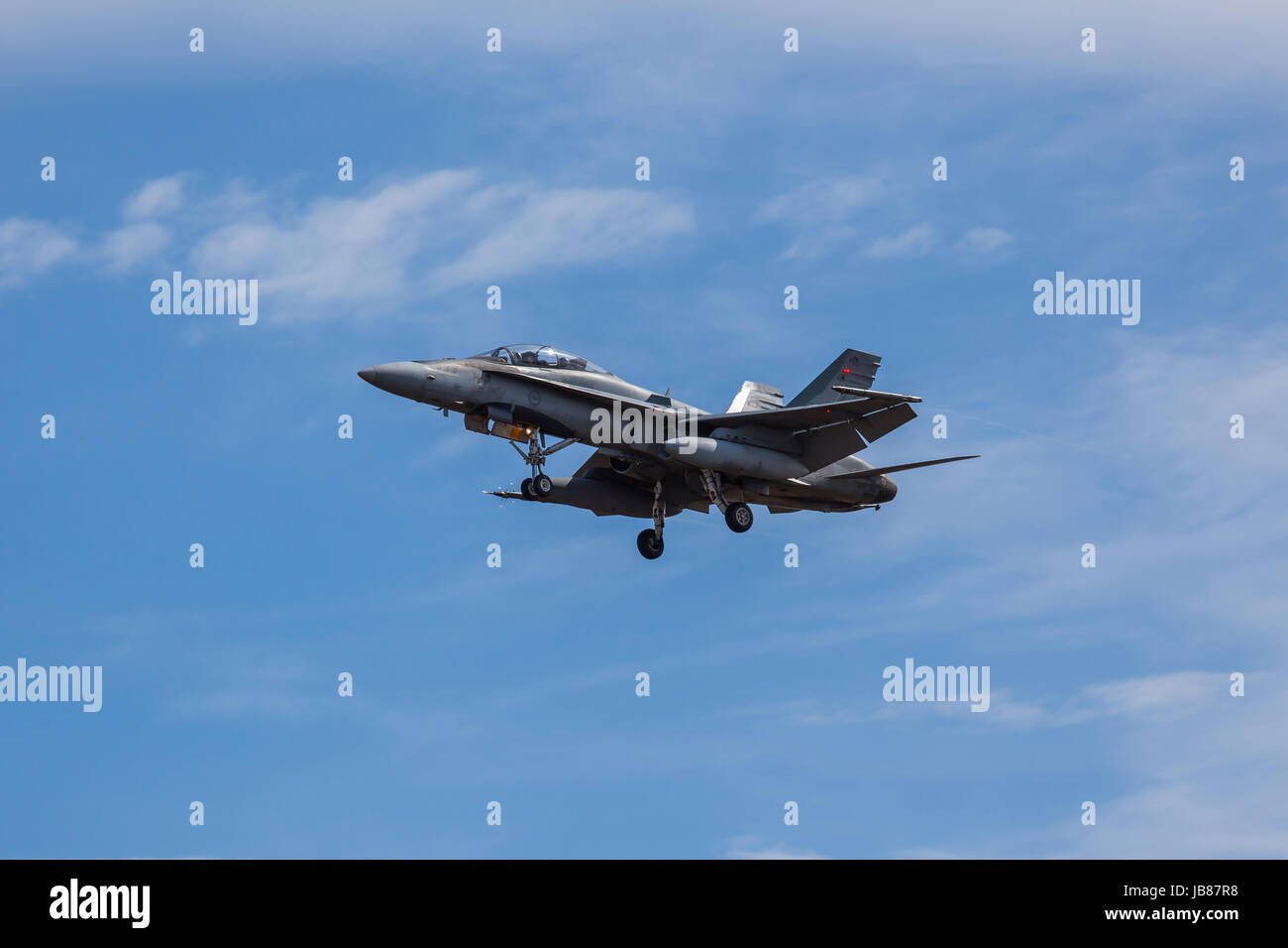 F-18 Hornet Fighter Jet Stock Photo - Alamy
