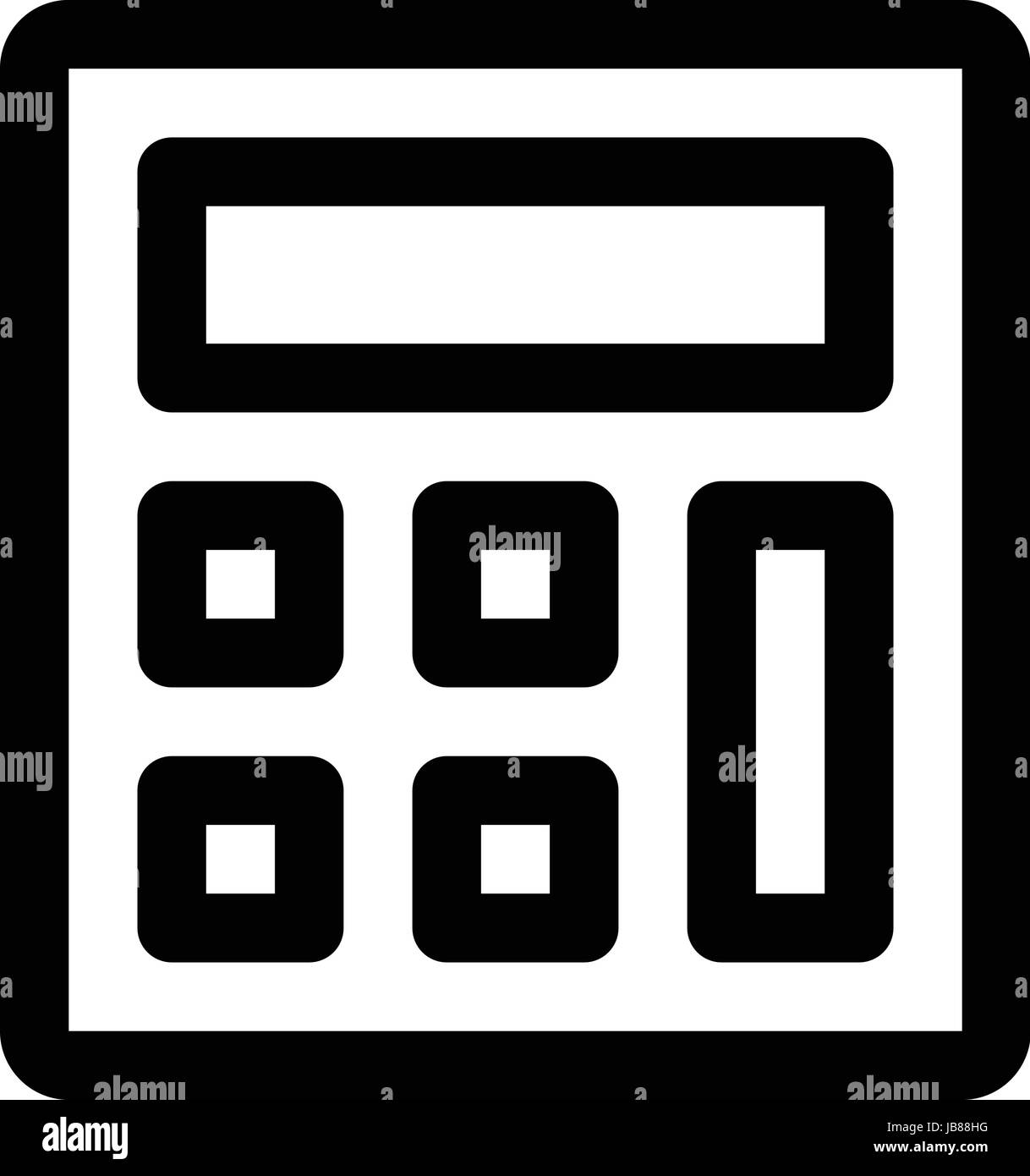 Buttons calculator Black and White Stock Photos & Images - Alamy