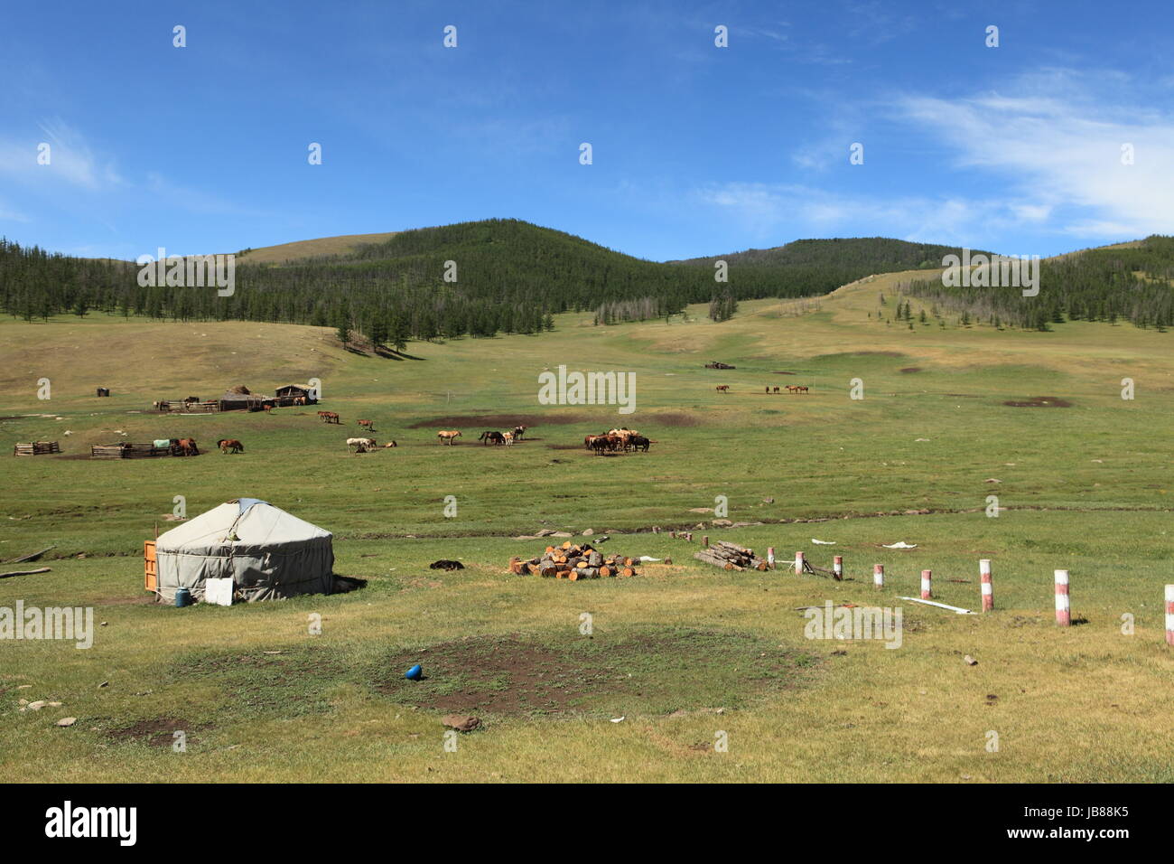 Mongolia market asia city hi-res stock photography and images - Alamy