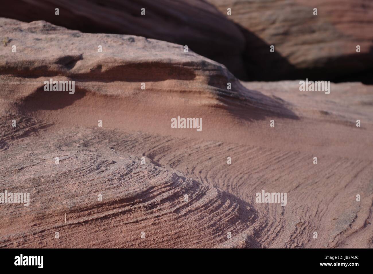 Interesting, Abstract Red Sandstone Formation. North East Arran ...
