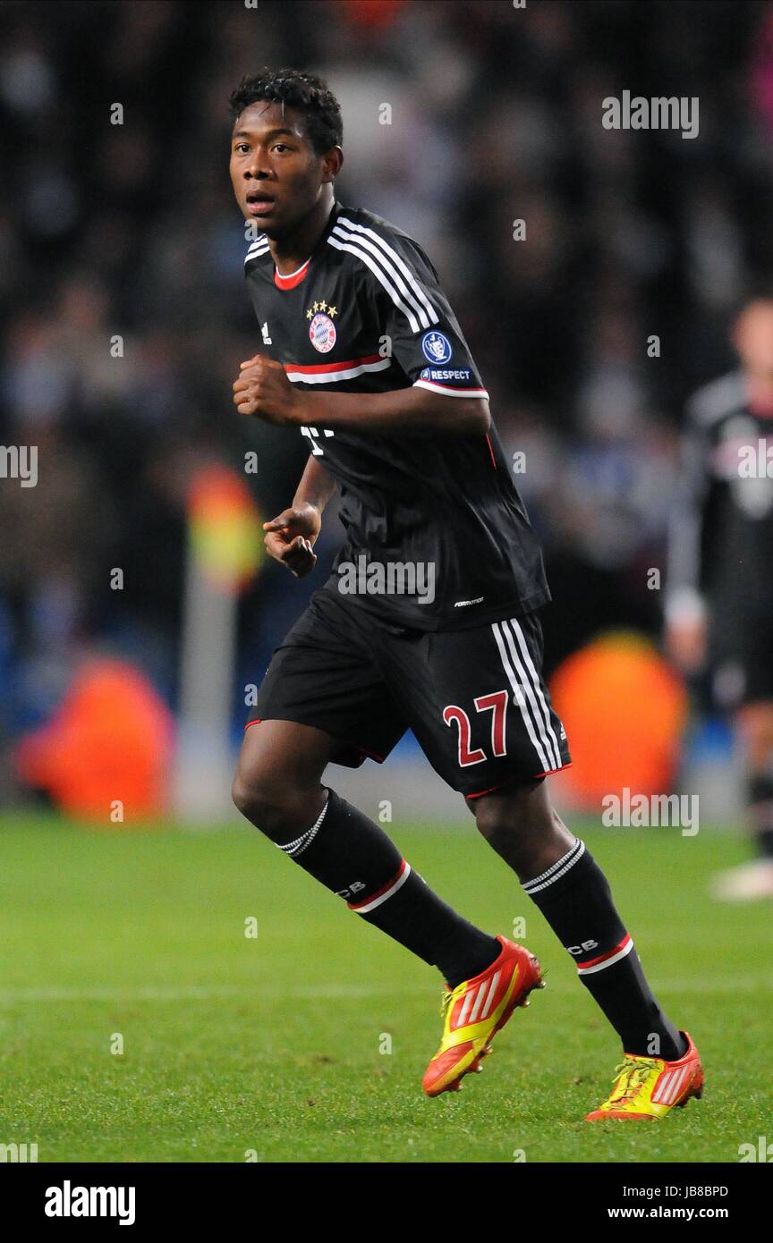 DAVID ALABA BAYERN MUNICH FC BAYERN MUNICH FC ETIHAD STADIUM MANCHESTER ...