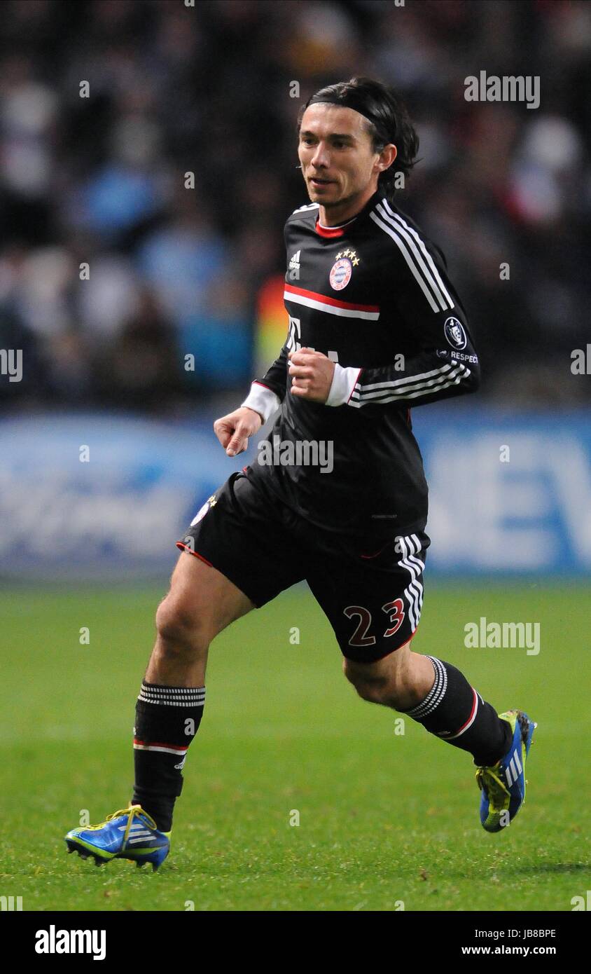 DANIJEL PRANJIC BAYERN MUNICH FC BAYERN MUNICH FC ETIHAD STADIUM ...