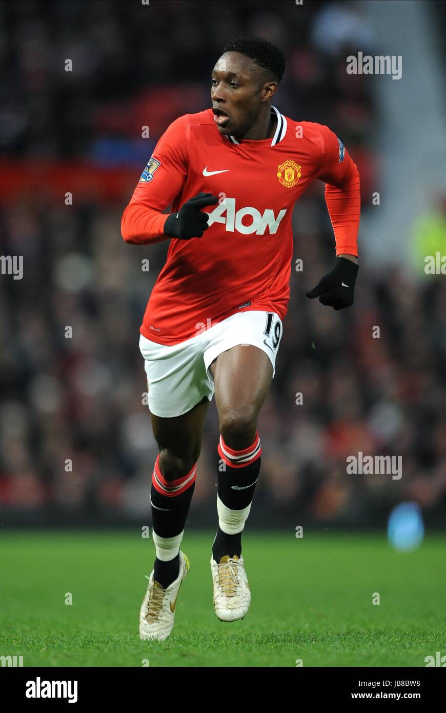 DANNY WELBECK MANCHESTER UNITED FC MANCHESTER UNITED FC OLD TRAFFORD ...