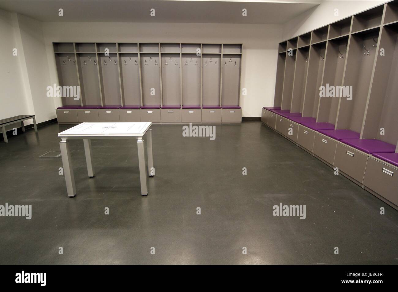 PLAYERS CHANGING ROOM OLYMPIC STADIUM KIEV UKRAINE OLYMPIC STADIUM KIEV ...