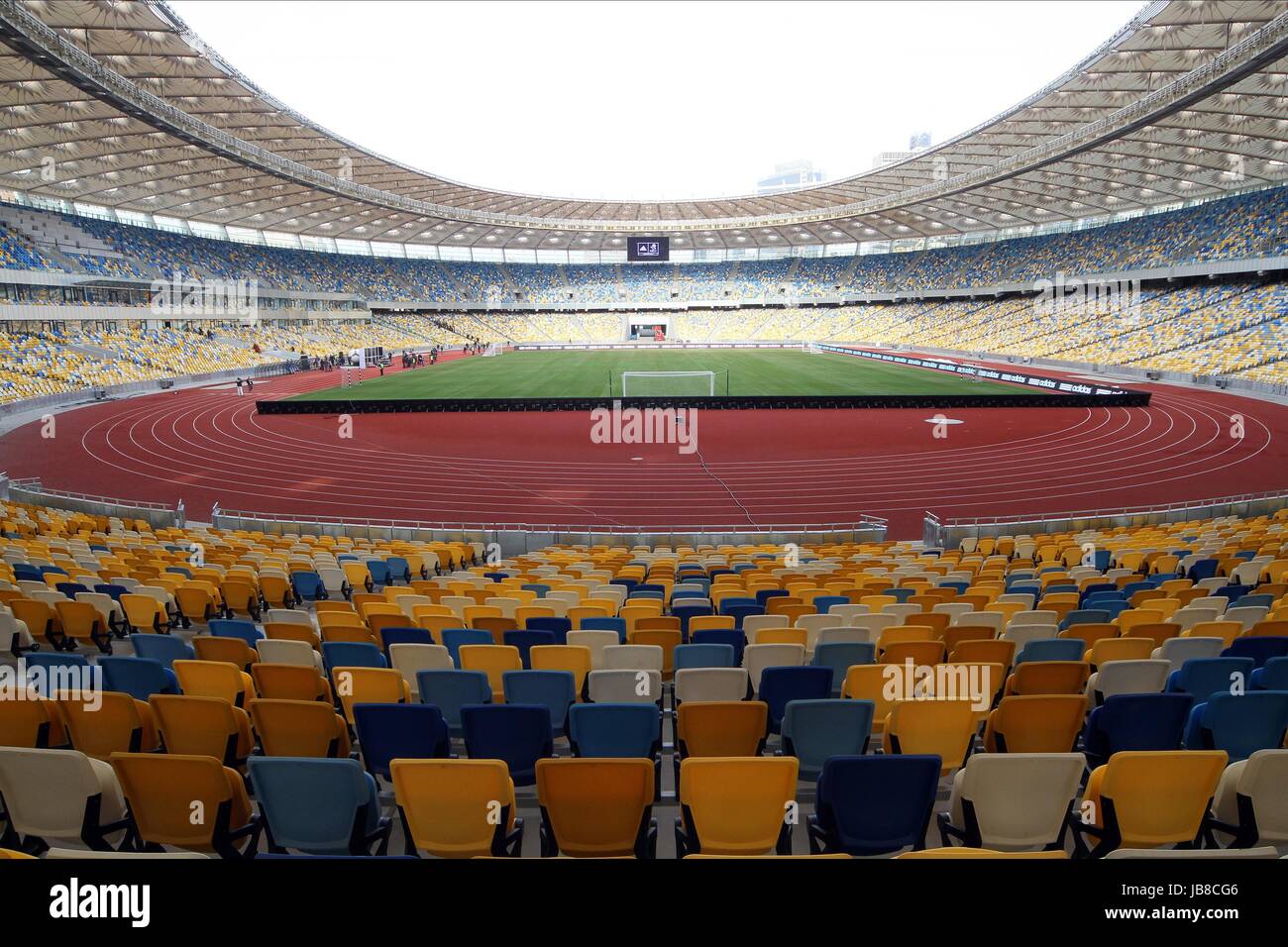 STAND OLYMPIC STADIUM OLYMPIC STADIUM KIEV UKRAINE OLYMPIC STADIUM KIEV ...