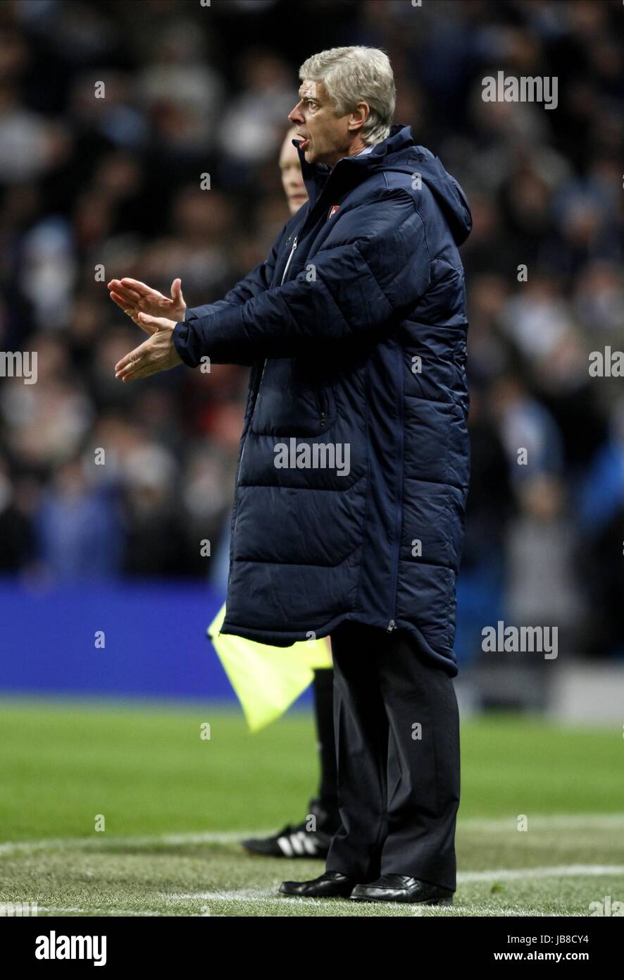 ARSENE WENGER ARSENAL FC MANAGER ARSENAL FC MANAGER ETIHAD STADIUM ...