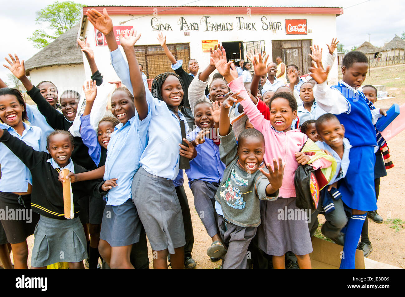 South africa school girls hi-res stock photography and images - Alamy