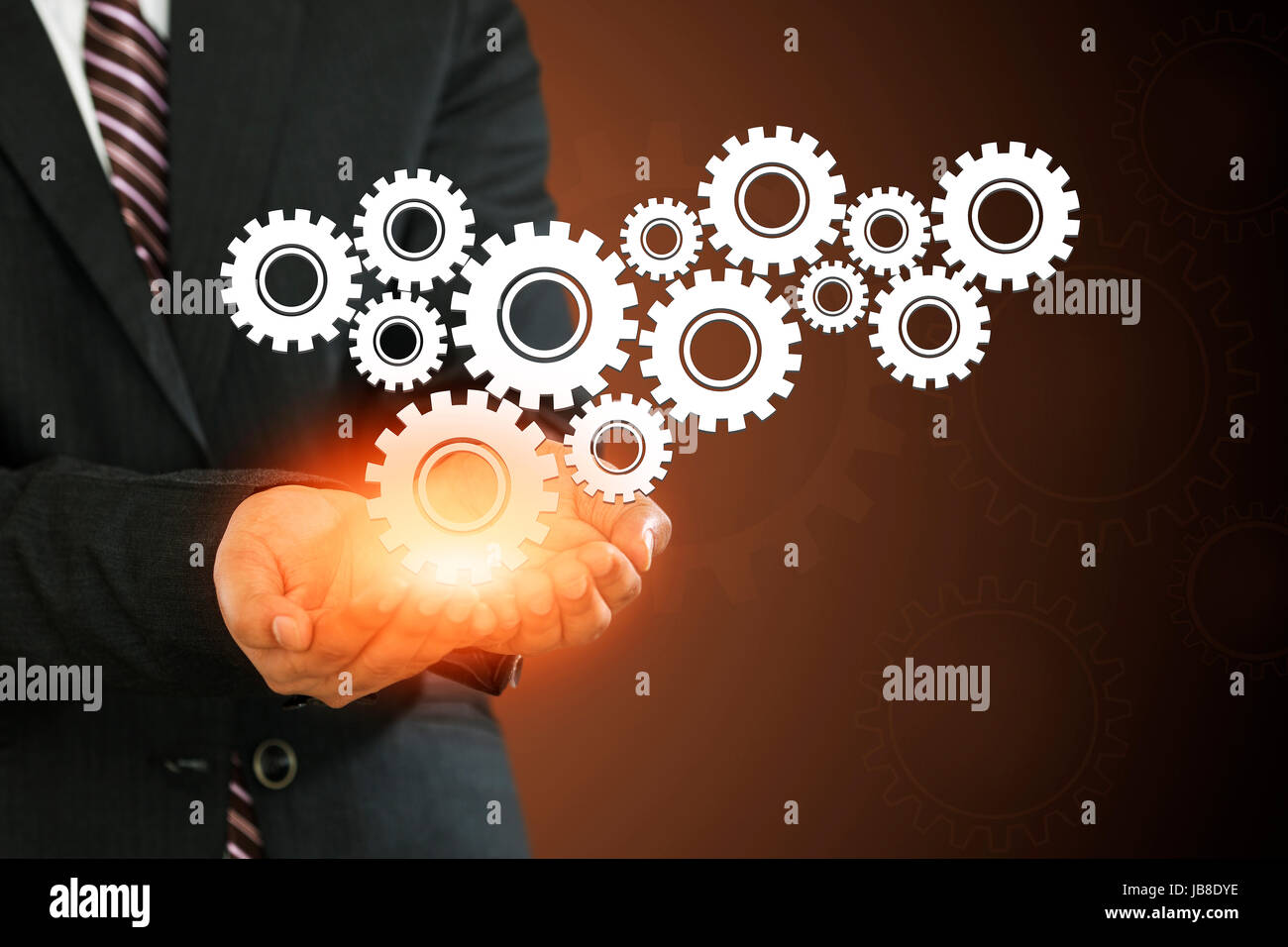 Icons gear hi-res stock photography and images - Alamy