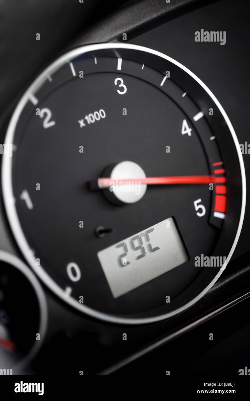 Diesel car tachometer hi-res stock photography and images - Alamy