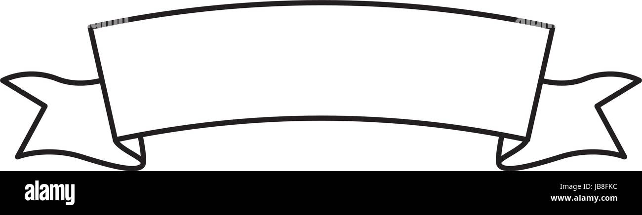 Ribbon banner empty Stock Vector Image & Art - Alamy
