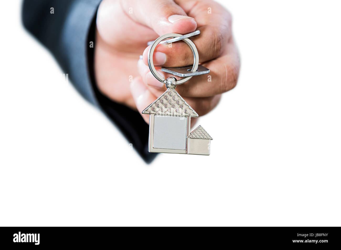 Business man holding key new hi-res stock photography and images - Alamy