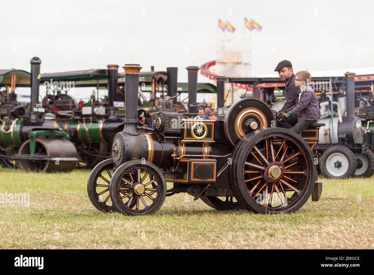 Ashley Hall Traction Engine Rally today (Monday 29th May 2017). The ...