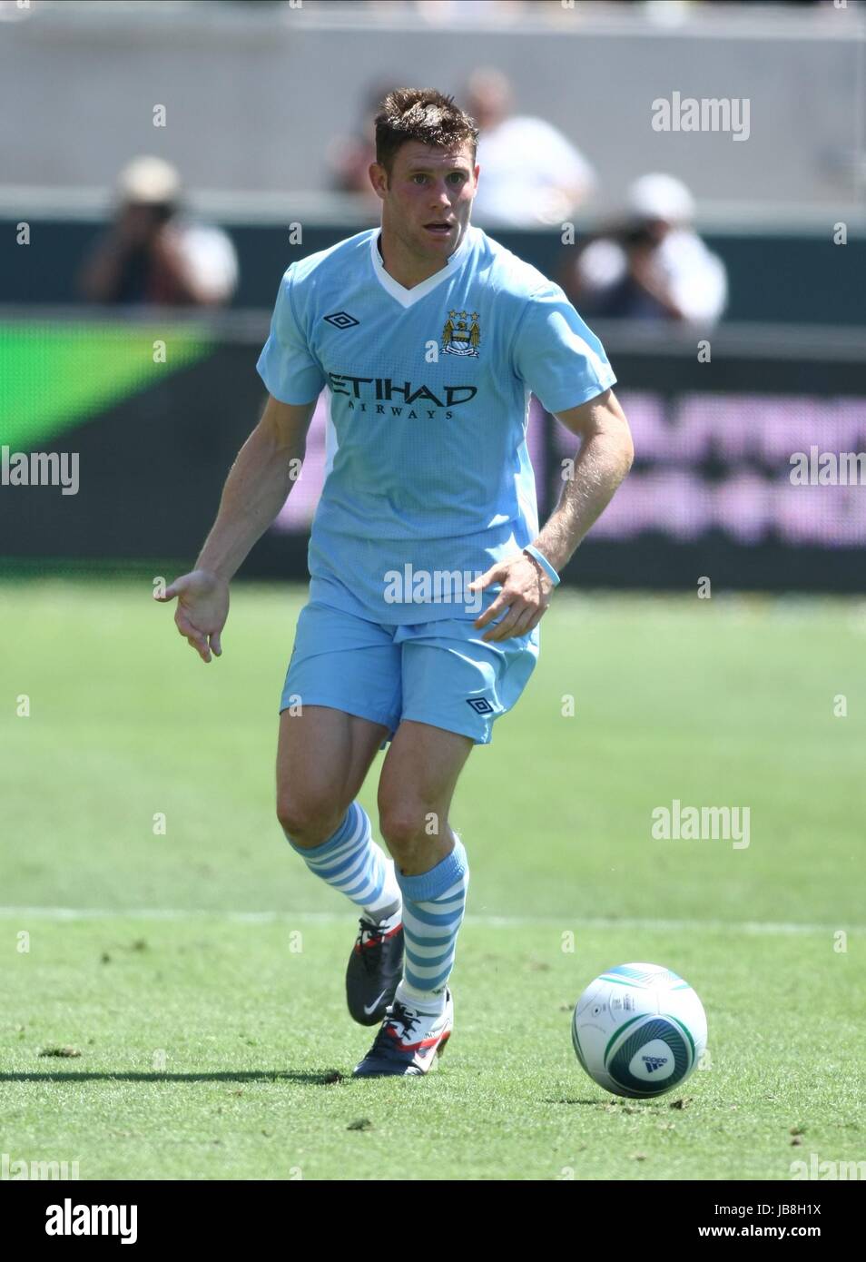 JAMES MILNER MANCHESTER CITY CARSON LOS ANGELES CALIFORNIA 24 July 2011 ...